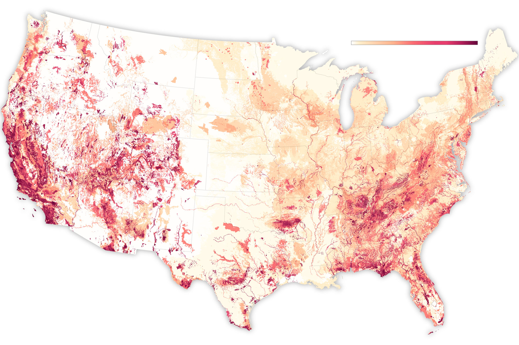 This Map Shows Where Biodiversity Is Most At Risk In America - Power In ...